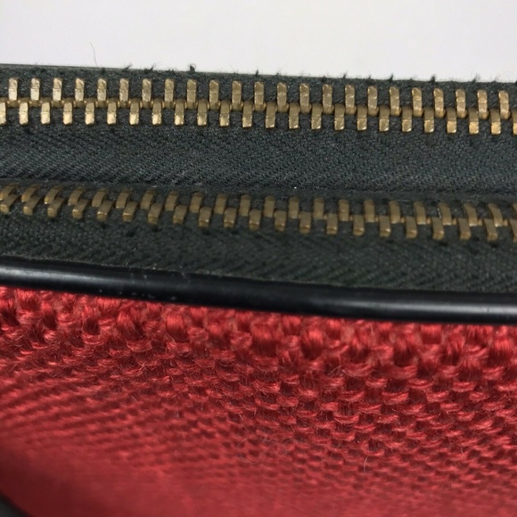 Savoy | Bags | Savoy Red Straw Large Bag 2 Zippered Compartments | Poshmark